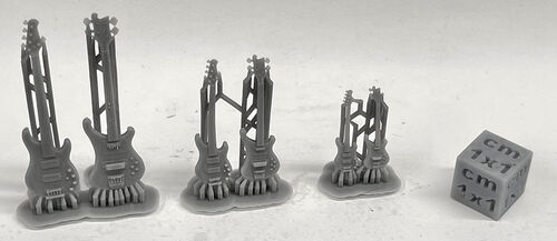 EMP3D 72990603 Gitary basowe (2 sztuki)
