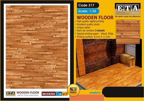 ETA DIORAMA ACCESSORIES 317 Wooden Floor