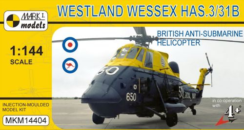 Mark I Models 144004 Westland Wessex HAS.3/HAS.31B - Royal Navy and Royal Australian Navy