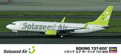 Hasegawa 10740 Solaseed Air B737-800