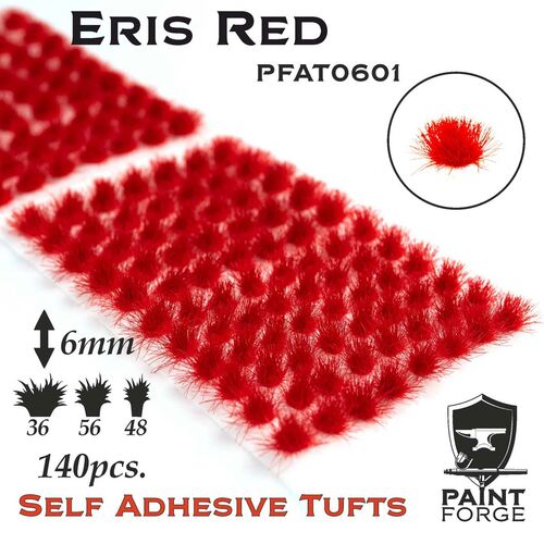 Paint Forge PFAT0601 Eris Red Alien Tufts 6mm
