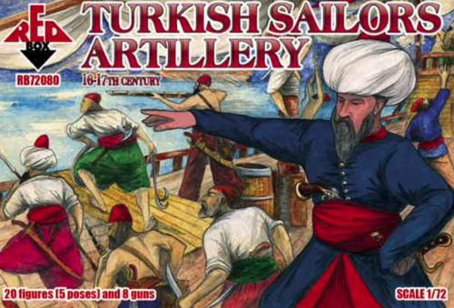 Red Box 72080 Turkish Sailors Artillery 16-17 centry