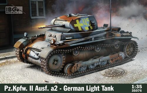 IBG 35076 Pz.Kpfw. II Ausf. a2 - German Light Tank