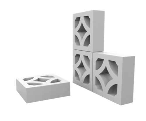 HD Models 35087 balcony concrete blocks type 2