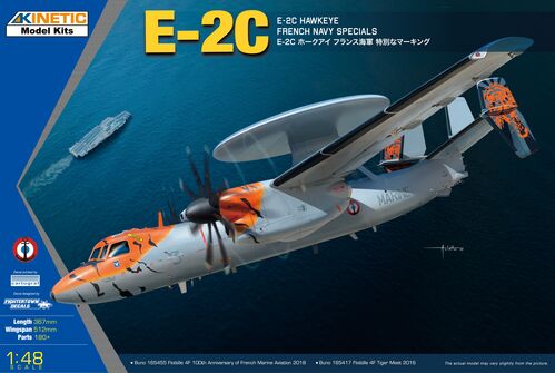 Kinetic 48122 E-2C Hawkeye French Navy Specials