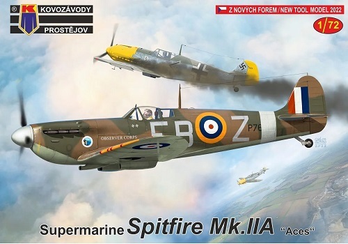 Kovozavody Prostejov 72306 Supermarine Spitfire Mk.IIA "Aces"