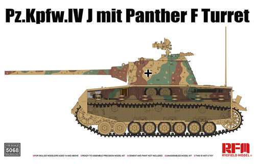 Rye Field Model RM-5068 Pz.Kpfw.IV J mit Panther F Turret