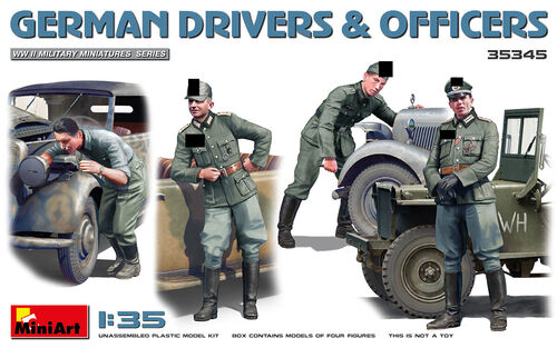 MiniArt 35345 German Drivers & Officers