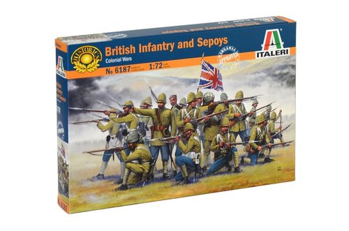Italeri 6187 British Infantry and Sepoys