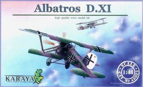 KARAYA 48022 Albatros D.XI – second version – resin + pe + decals (incl.B04)