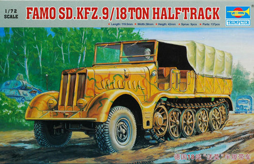 Trumpeter 07203 Sd.Kfz.9 Famo