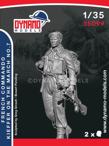 Dynamo-Models 35099 French Commando Kieffer On The March No.7