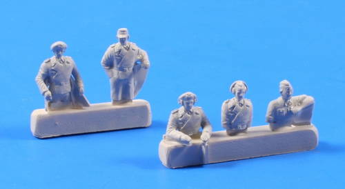 CMK F72226 German tank crew 1944 (5 half body figures)
