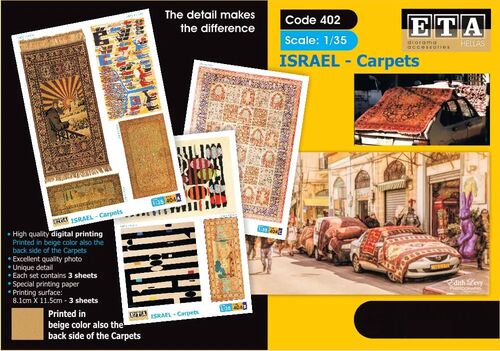 ETA DIORAMA ACCESSORIES 402 Israel - Carpets