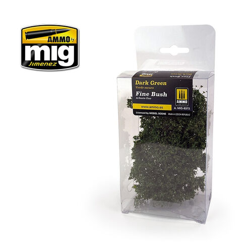 AMMO of Mig Jimenez 8373 Fine Bush - Dark Green