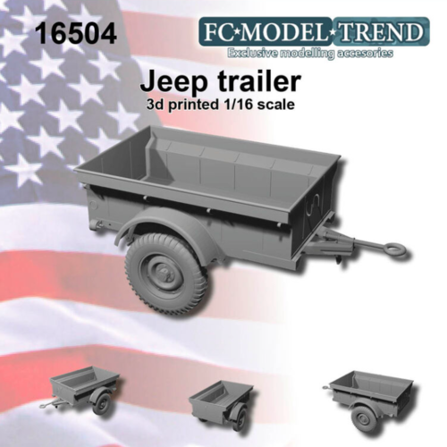 FC ModelTrend 16504 Bantam trailer for Jeep