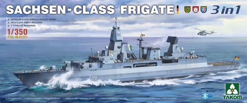 Takom 6001 Sachsen-Class Frigate (3in1)