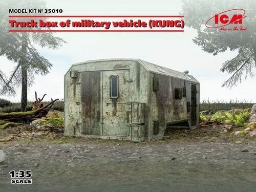 ICM 35010 Truck box of military vehicle (KUNG)