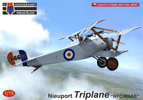 Kovozavody Prostejov 72255 Nieuport Triplane "RFC/RNAS"