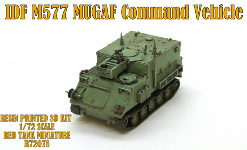 RED TANK MINIATURE 72078 IDF M577 Mugaf