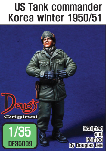 DEF Model DF35009 US Tank commander Korea Winter 1950/51