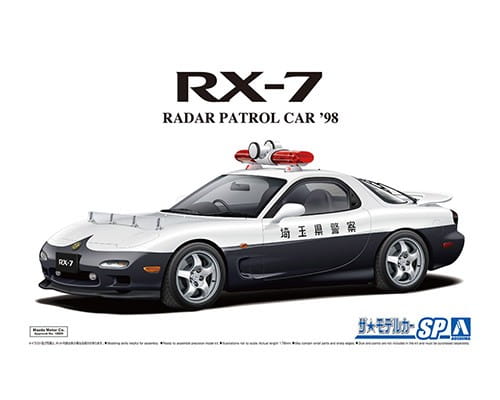 Aoshima 05922 Mazda FD3S RX-7 Radar Patrol