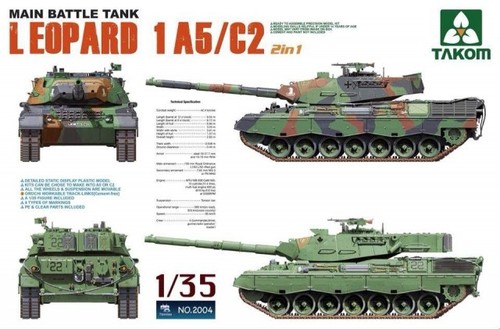 Takom 2004 Leopard 1 A5/C2