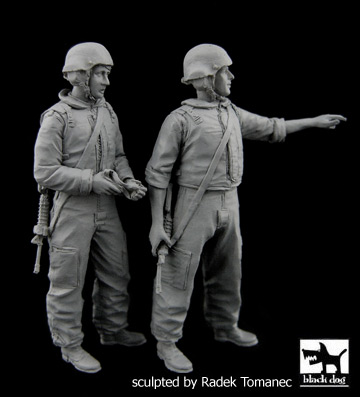 Black Dog F35067 Israel army tank crew set