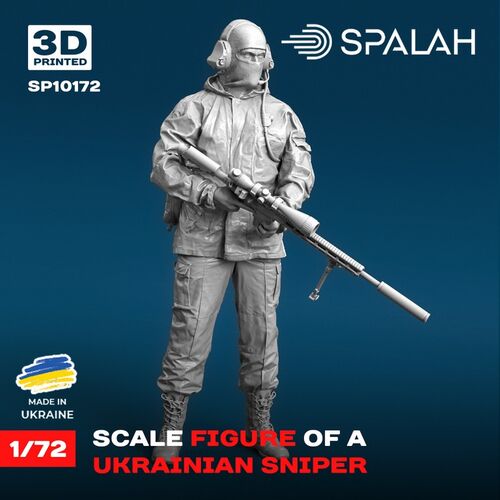 Spalah 10172 Ukrainian Sniper (1 Figure / 3D-Printed)