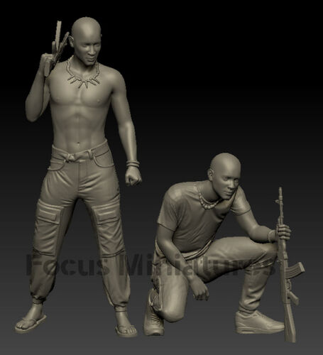 FOCUS MINIATURES 3518 Freedom Fighters (2 figures)