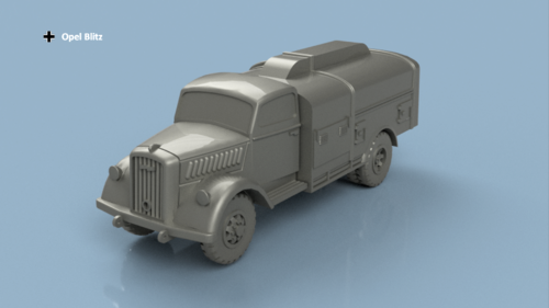 L'Arsenal 2.0 3D700514 Opel Blitz tanks - 3D printing (10 pcs)