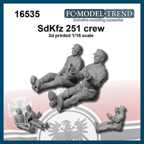 FC ModelTrend 16535 SdKfz 251 Crew