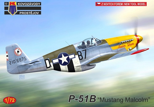 DISCONTINUED Kovozavody Prostejov 72247 P-51B "Mustang Malcolm"