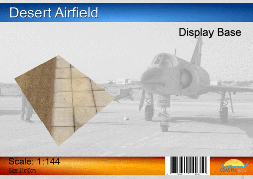 Coastal kits S310-144 1:144 Desert Airfield 210 x 148mm