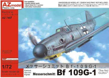 AZ-Model 7465 BF-109G-1 First Gustav