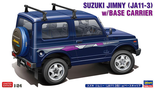 Hasegawa 20744 Suzuki Jimny (JA11-3) With Base Carrier