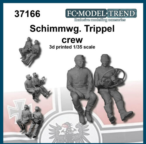 FC ModelTrend 37166 Schwimmwagen Trippel Crew