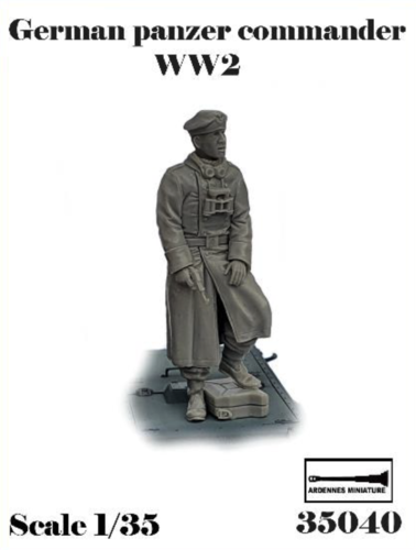 Ardennes Miniature 35040 German panzer commander WW2