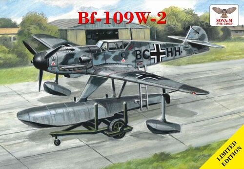 SOVA-M 72039 Bf-109W-2 (with beach trolley)