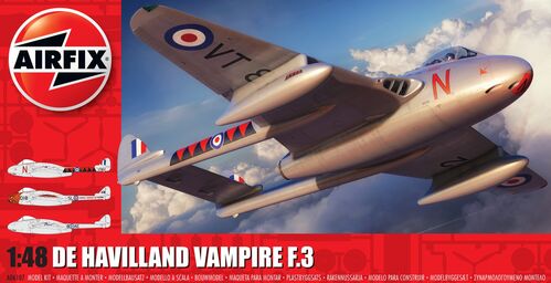 Airfix 06107 De Havilland Vampire F.3