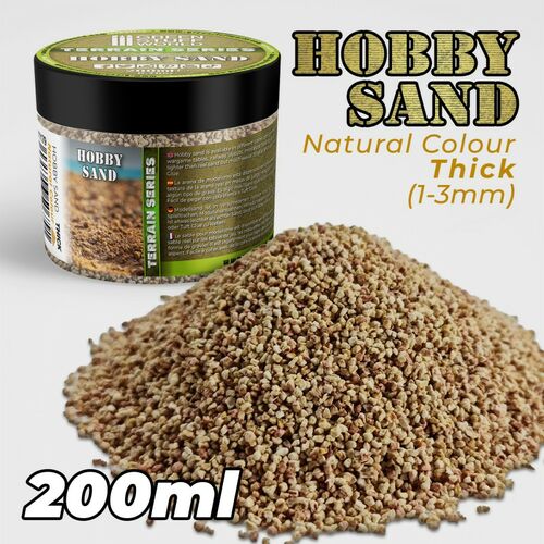 Green Stuff World 11179 Thick Hobby Sand - Natural (Thick)