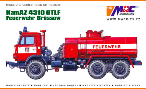 MAC RES8709 KamAZ 4310 GTLF Feuerwehr Brüssow