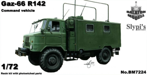 Balaton Modell BM7224 Gaz-66 R142 command vehicle