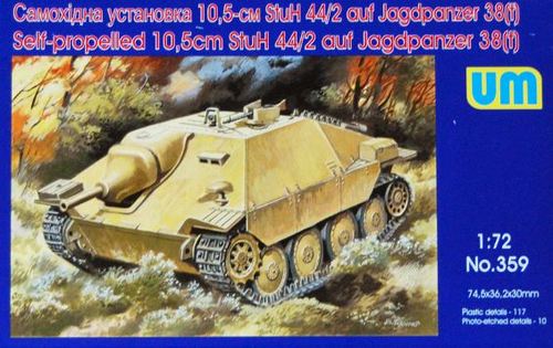 Unimodels 359 Self propelled 10,5cm StuH 44/2 auf Jagdpanzer 38(f)