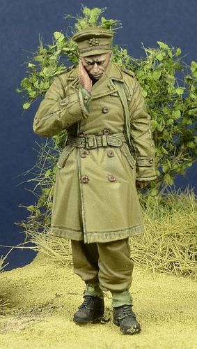 D-DAY miniature studio 35091 WWII BEF Officer, France 1940
