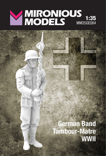Mironious Models 35GE084 German Band Tambour-Matre WWII