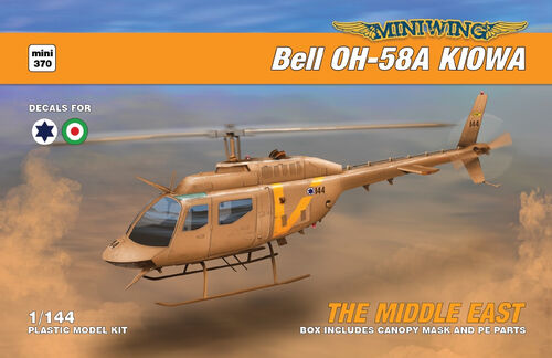 Miniwing 370 Bell OH-58 A Kiowa over Middle East