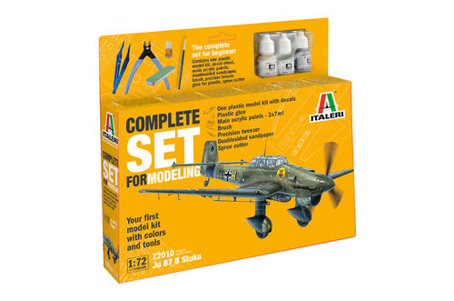 Italeri 72010 Ju-87B Stuka Complete Set For Modeling