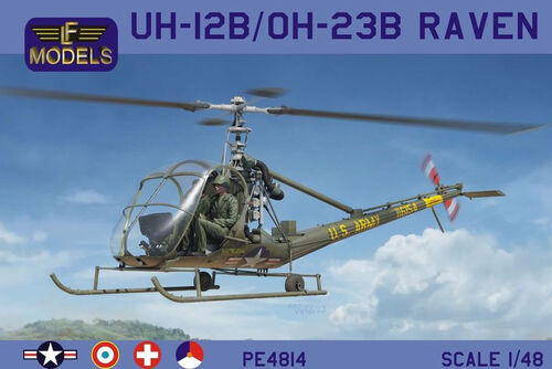 LF Models PE4814 UH-12B / UH-23B Raven (Korean War, France, Swiss, Dutch)