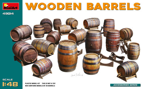 MiniArt 49014 Wooden Barrels